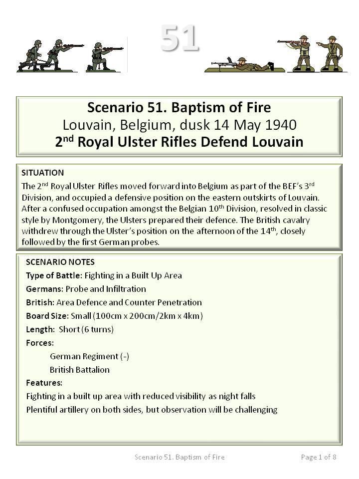 [TMP] "50 new scenarios available Germans vs BEF France 1940" Topic
